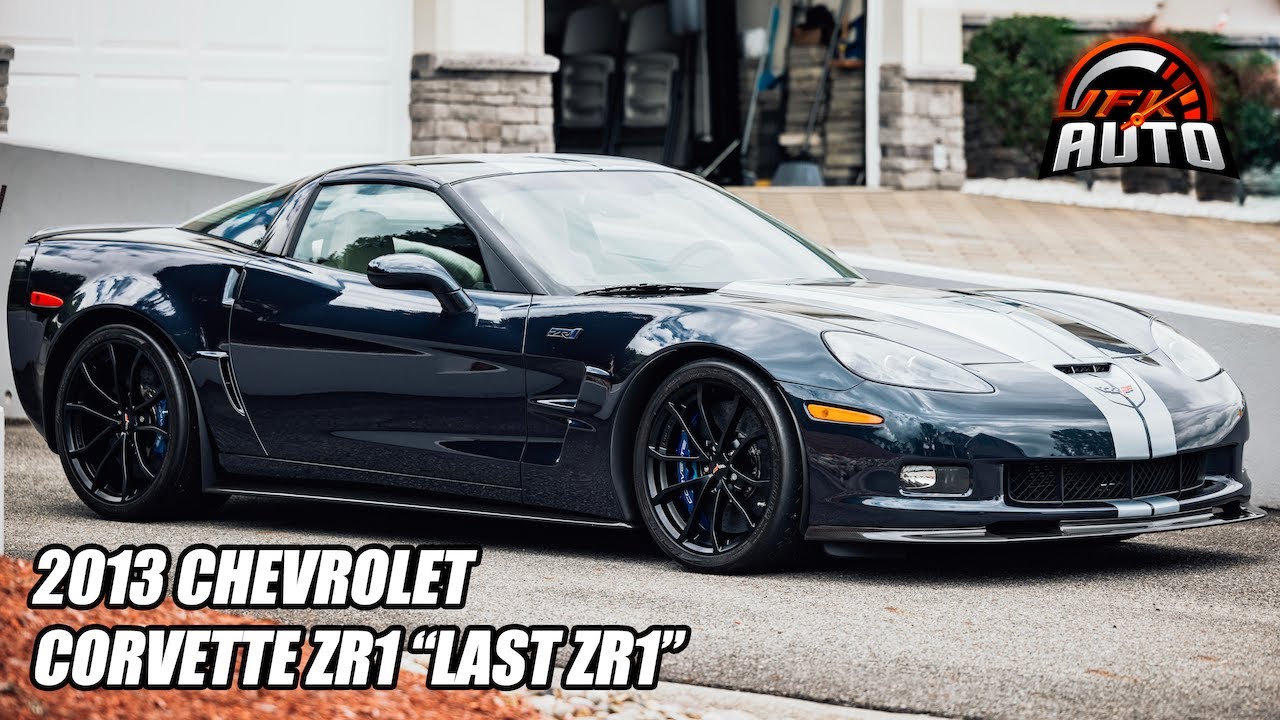 RARE 2013 Chevrolet Corvette ZR1 Finished in Night Race Blue Metallic ...