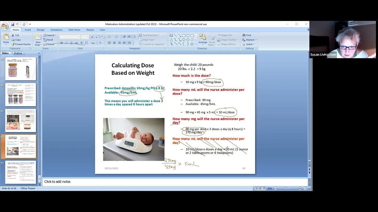 weight based dosing (15 mins, 33 secs) - YouTube