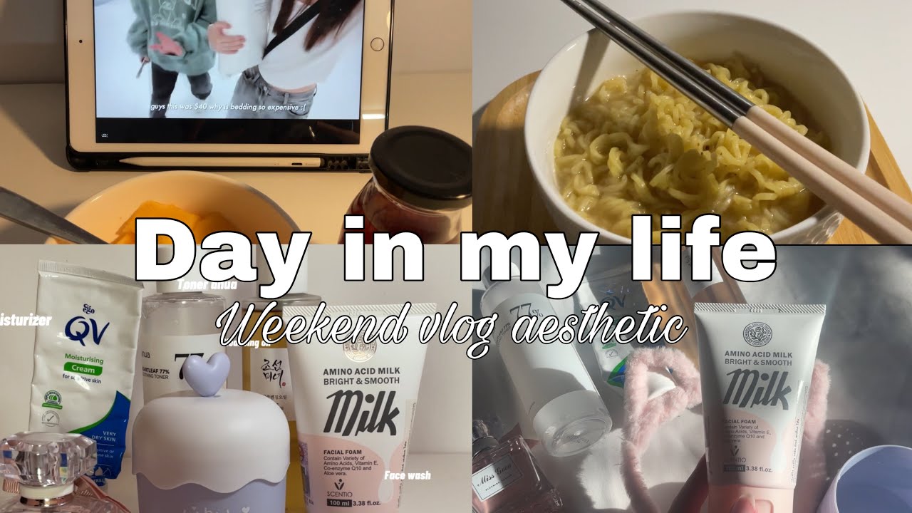 Day in my life 🌿| Aesthetic vlog | weekend vlog a day in my life ...