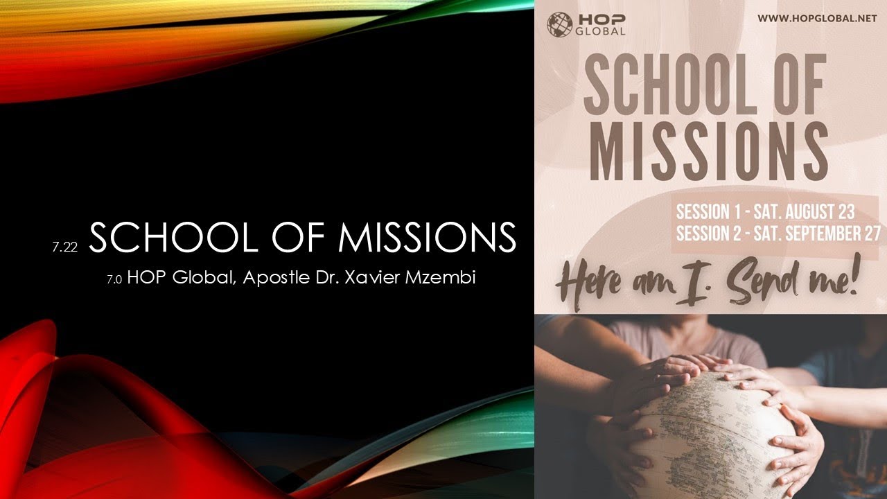 5.0 THE HOLY SPIRIT: HOP GLOBAL SCHOOL OF MISSIONS - HERE I AM SEND ME ...