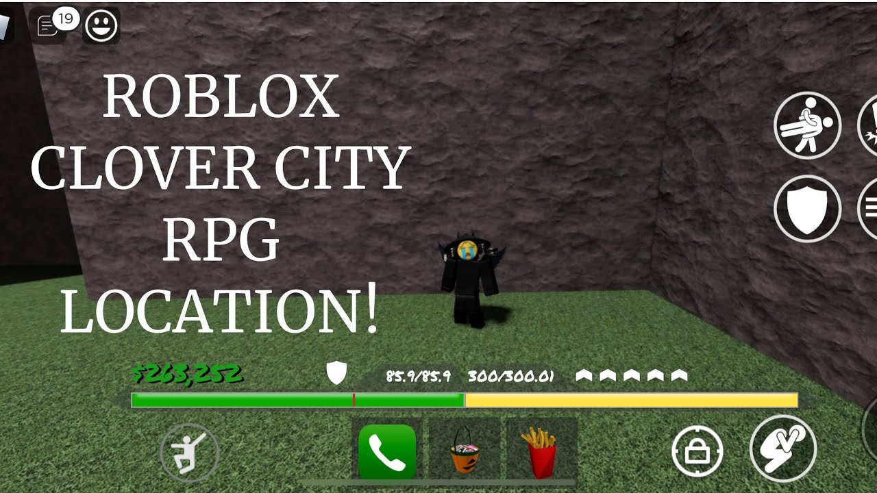 Roblox Clover City Rpg location - YouTube