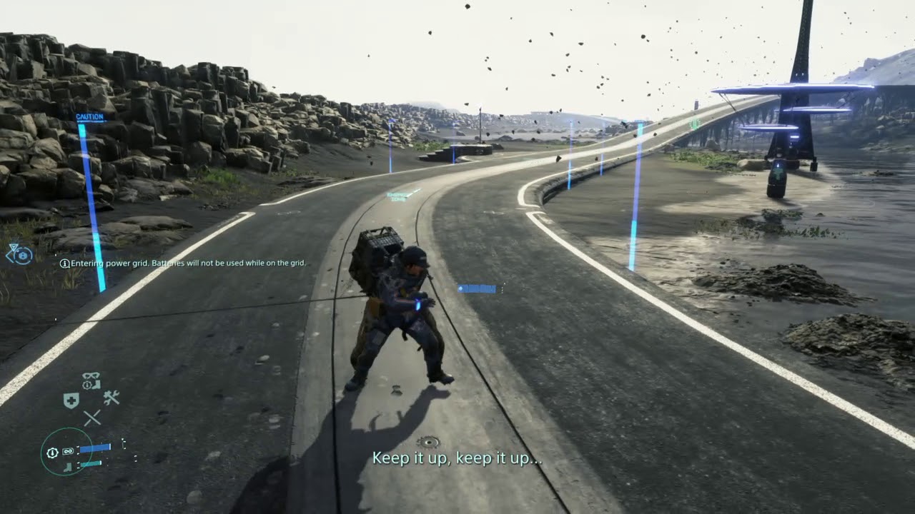 DEATH STRANDING Flying Carrier - YouTube