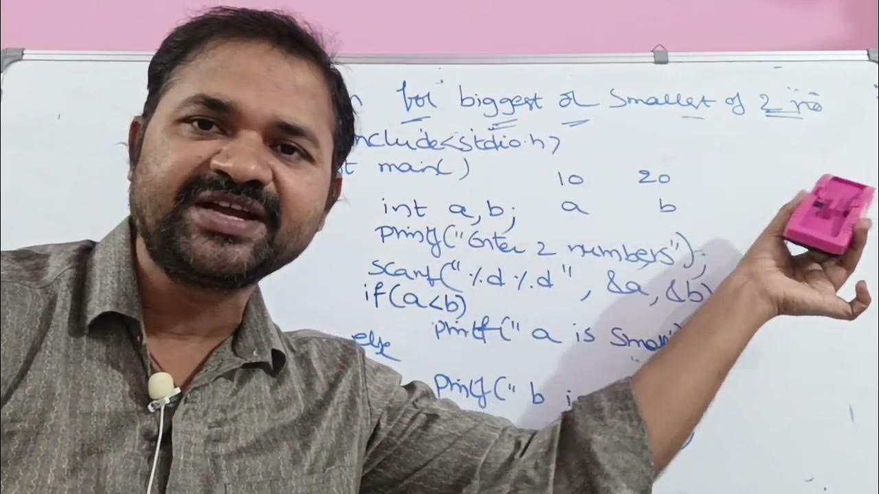 C Program For Biggest Or Smallest Of Two Numbers In Telugu c-program-for-biggest-or-smallest-of-two-numbers-in-telugu