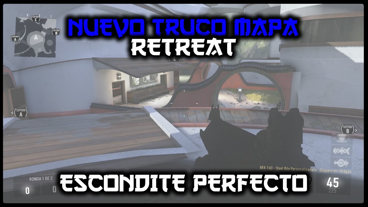 Nuevo Truco Mapa Retreat Escondite Perfecto En CoD New Cheat Perfect ...