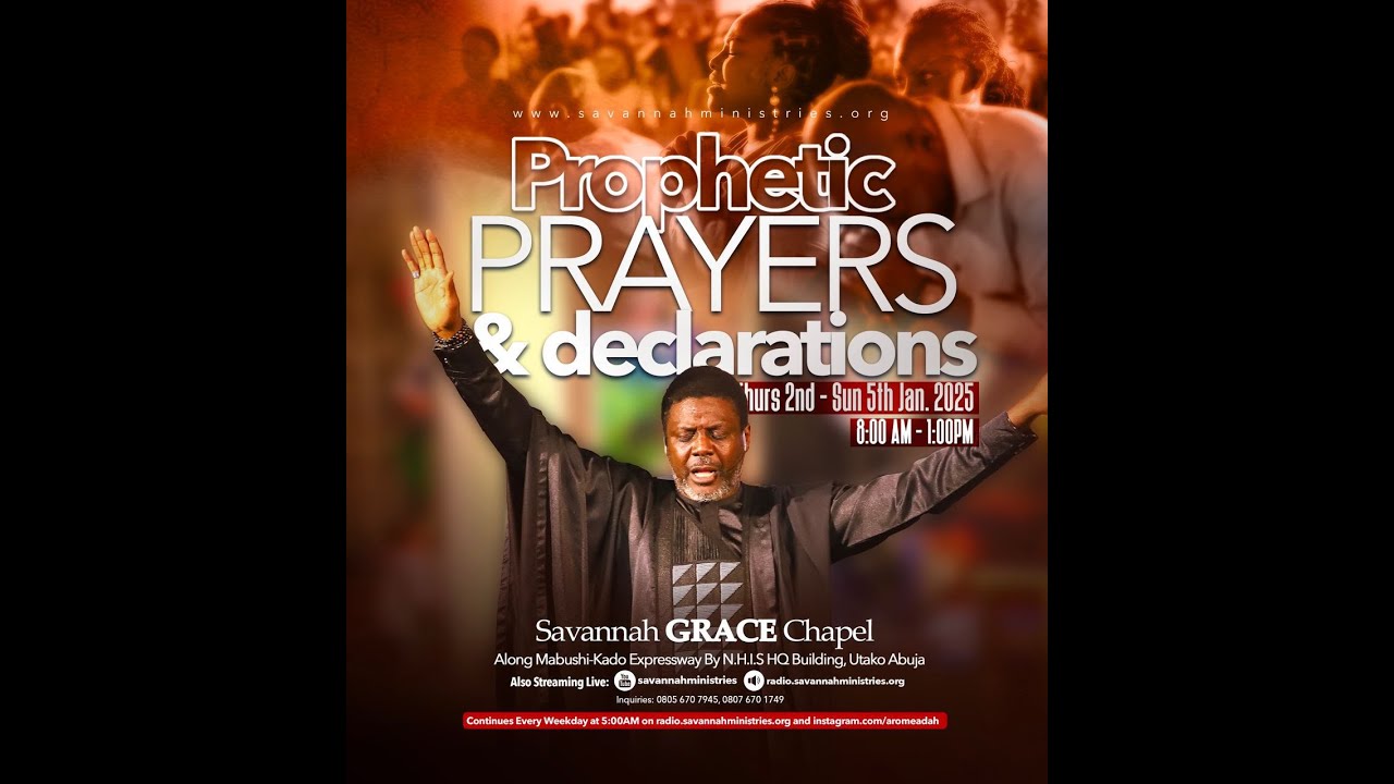 Prophetic Prayers & Declarations | Day 2 | Pst. Joseph Adah | 03-01-2025 - YouTube