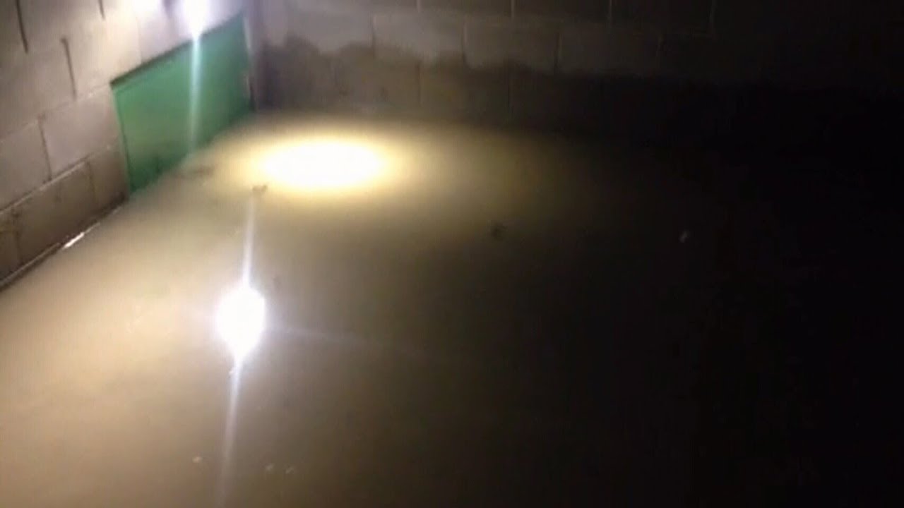 Two workers rescued from flooded elevator in Toronto - YouTube