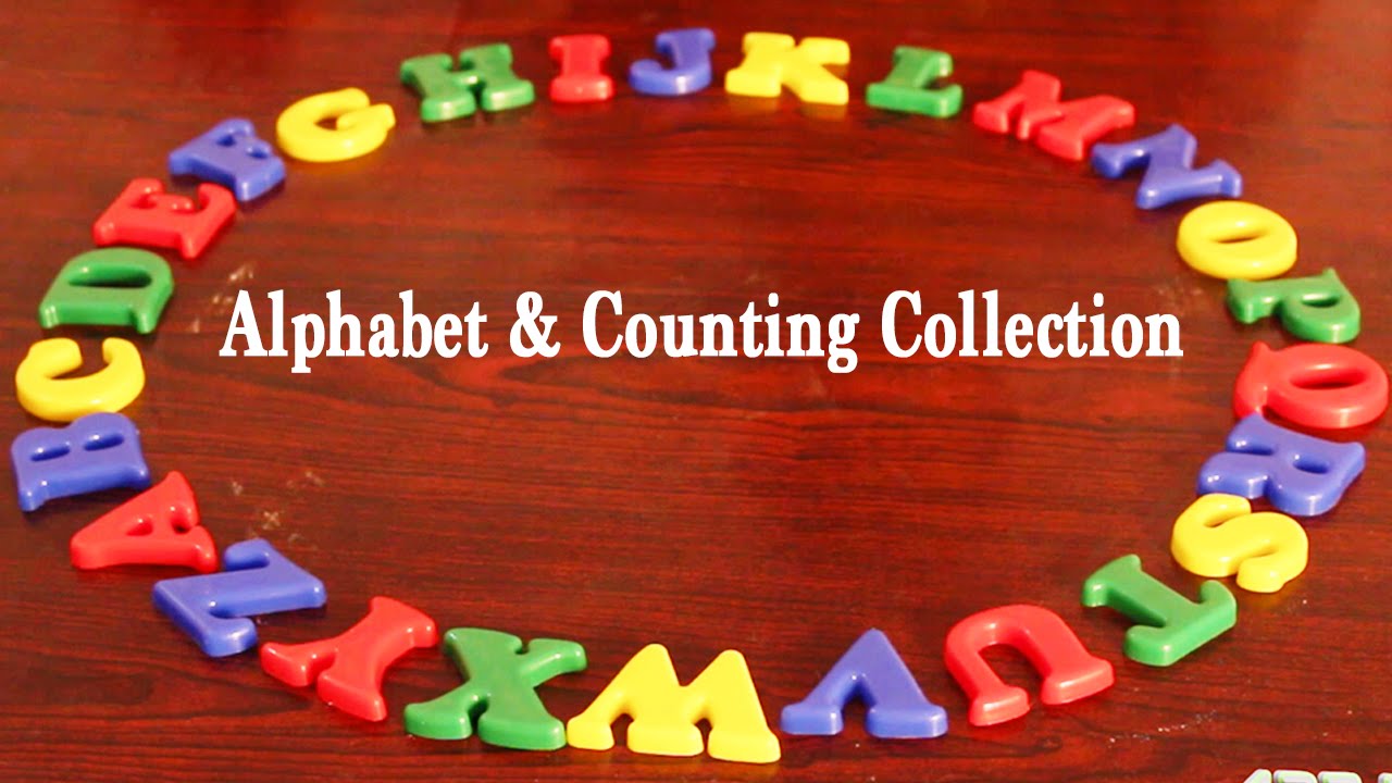 Alphabet Counting Collection - My Kids Rhymes - YouTube