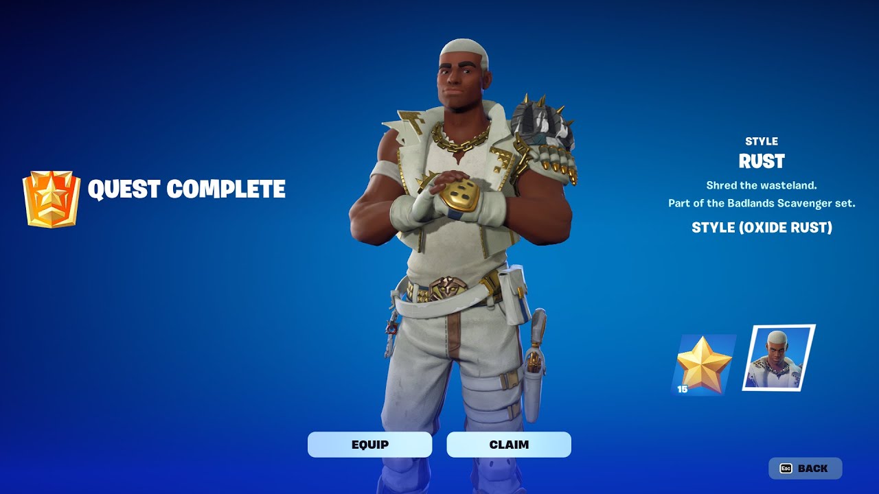 How to Unlock OXIDE RUST Skin in Fortnite Chapter 5 Season 3 (Full ...