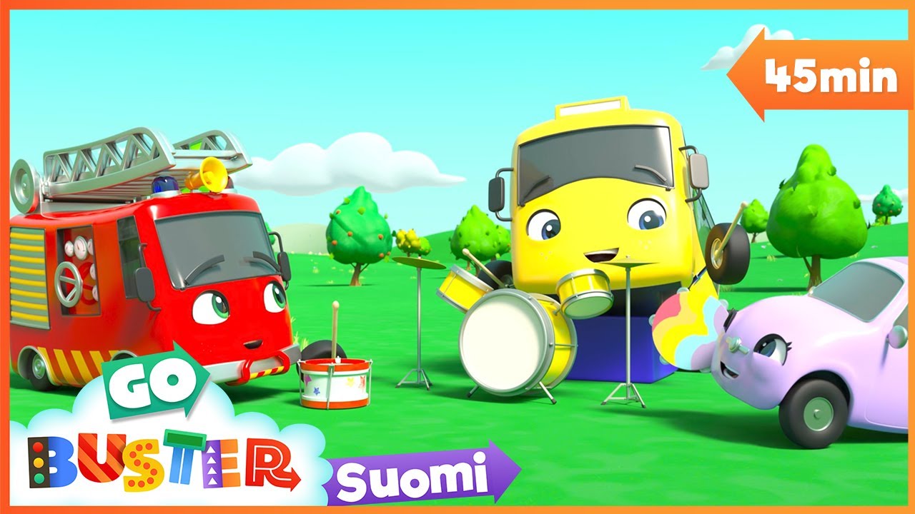 Busterin rummut | Go Buster suomeksi – Lasten piirretyt - YouTube