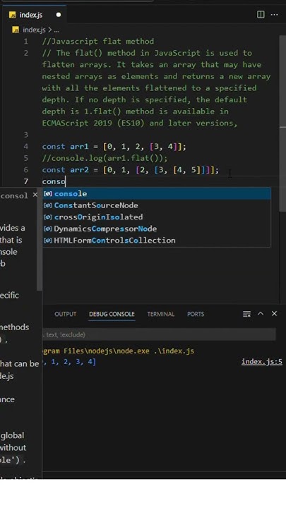 Javascript Flat Method Coding Javascriptinterview Developer Programming Javascript 