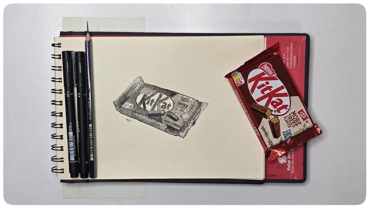 Drawing with Rapid from Kit Kat: From Start to Finish. - YouTube