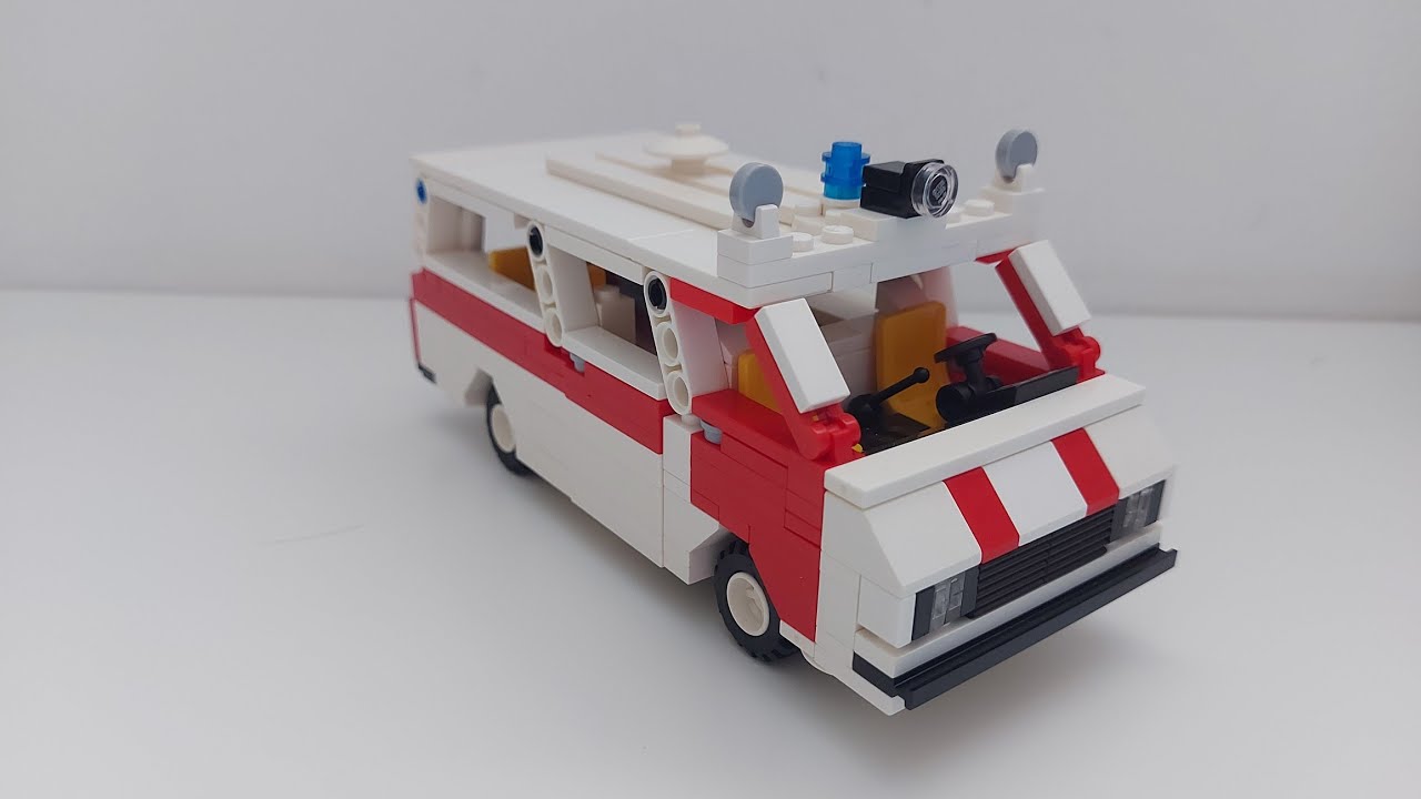 РАФ-2203 из лего/Lego RAF-2203 - YouTube