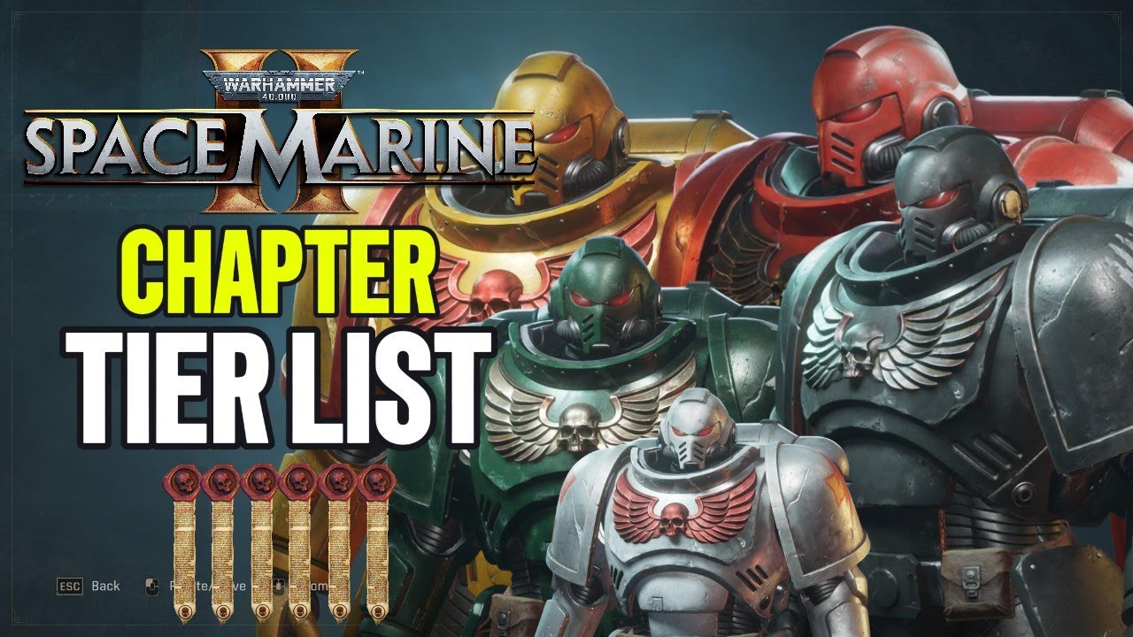 Warhammer 40k Founding Chapter Tier List - YouTube