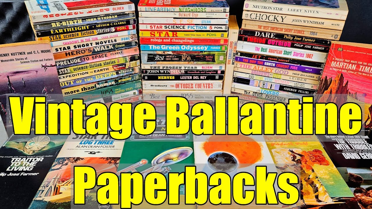 Vintage BALLANTINE Paperbacks - Beautiful SF + More - 2024 Collection ...