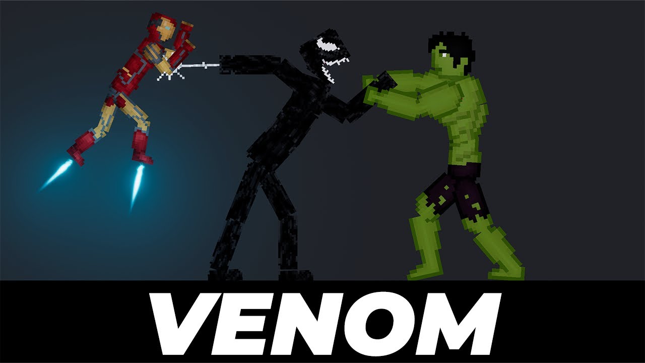 Venom Vs Heroes | People Playground - YouTube