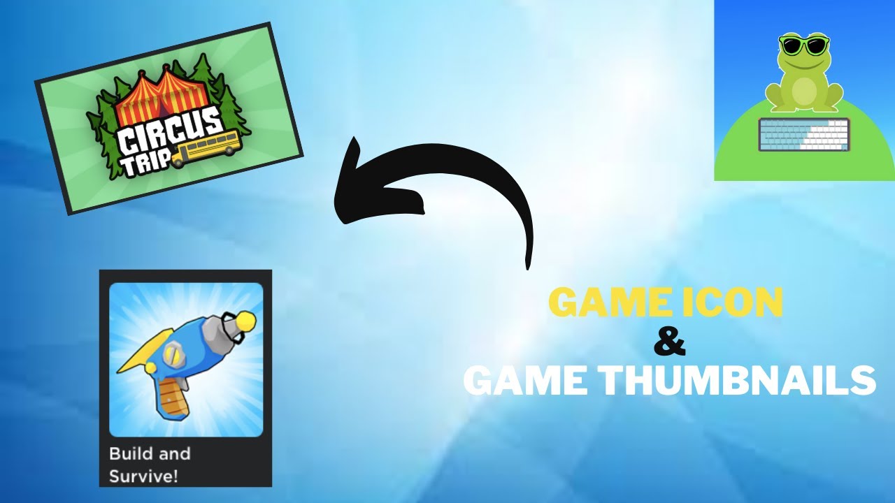 How To Add Thumbnails and Game Icon To Your Roblox Game - YouTube