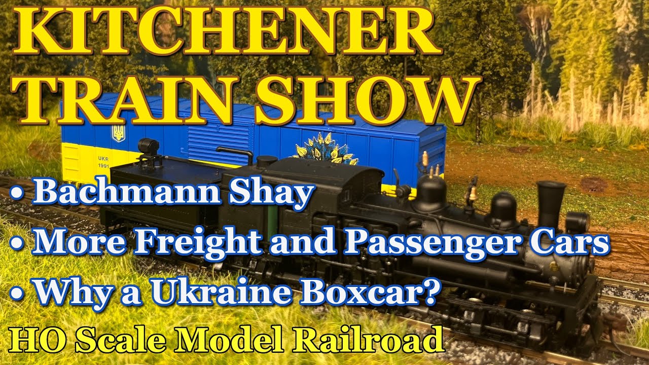 Model Train Show in Kitchener, Ontario. What did I get? ACHB 2-14 - YouTube