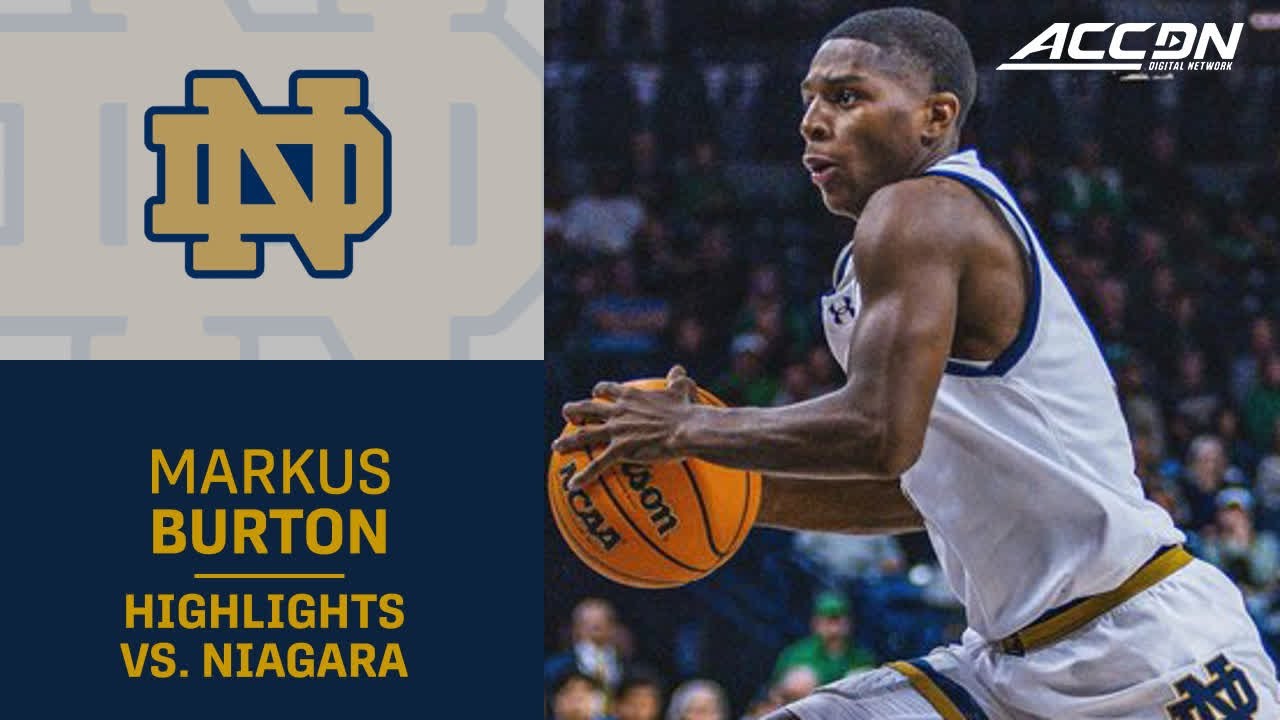 Notre Dame Freshman Markus Burton Introduces Himself To College ...