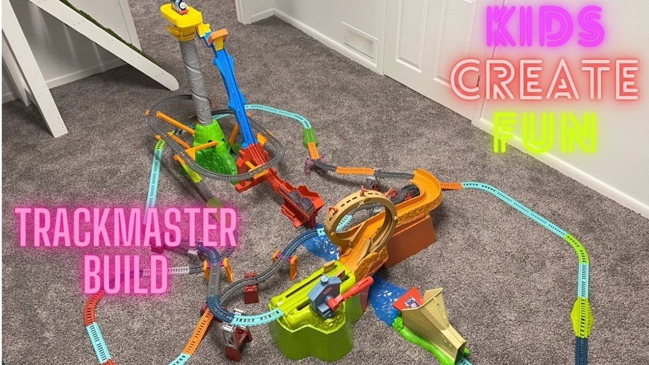 Thomas & Friends - Trackmaster | Creative Build Using Sky High Bridge ...