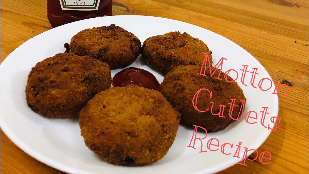Motton Cutlet Recipe.. - YouTube