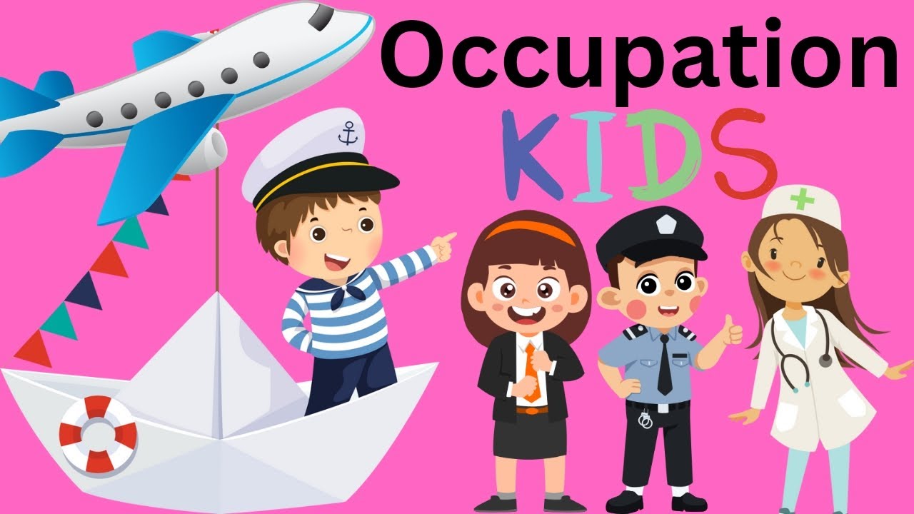 Occupation for kids👩🏻‍🎓👩🏻‍🍳 - kids learning for feature occupation ...