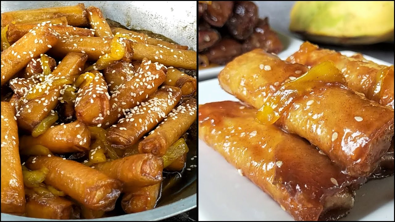 TURON with PINEAPPLE JUICE and RHUM | BANANA RHUM-A | SABA Recipe - YouTube