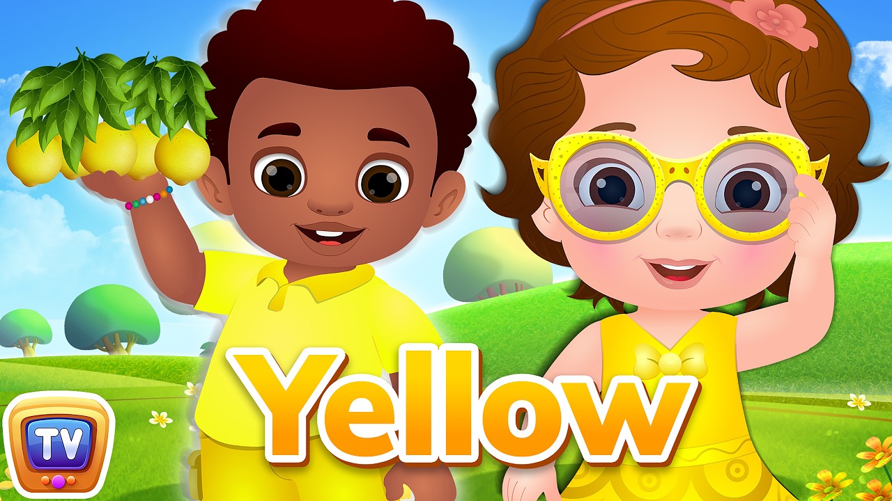 The Colors Song - 💛 Yellow - ChuChu TV Toddler Learning Videos ...