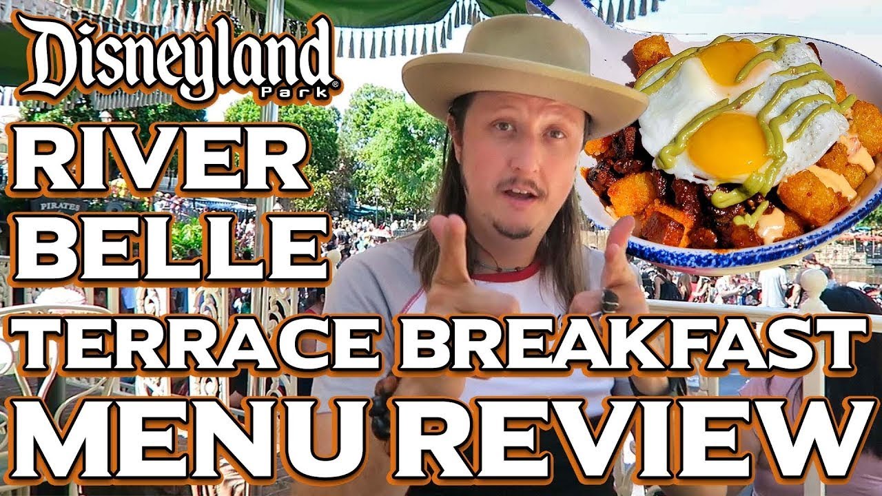 River Belle Terrace Breakfast Menu Review at Disneyland - YouTube