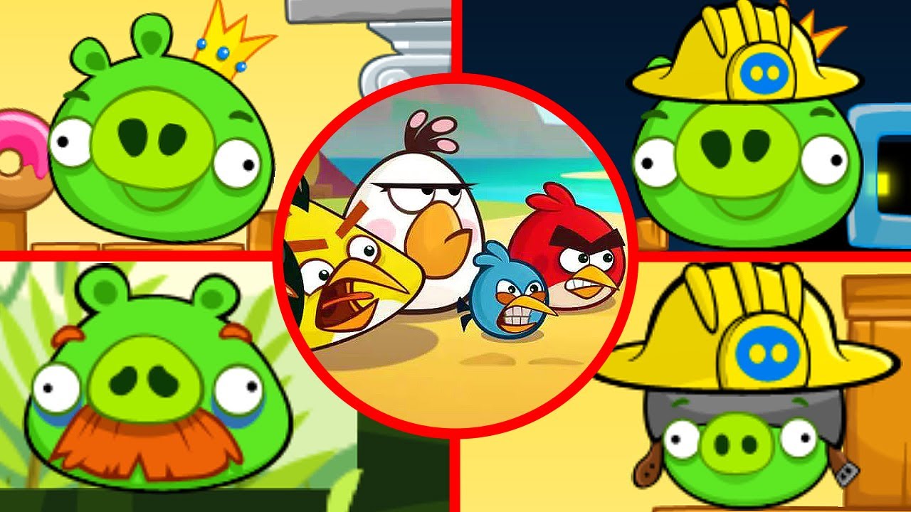 Angry Birds Severe Migraine - All Bosses (Boss Fight) 1080P 60 FPS ...