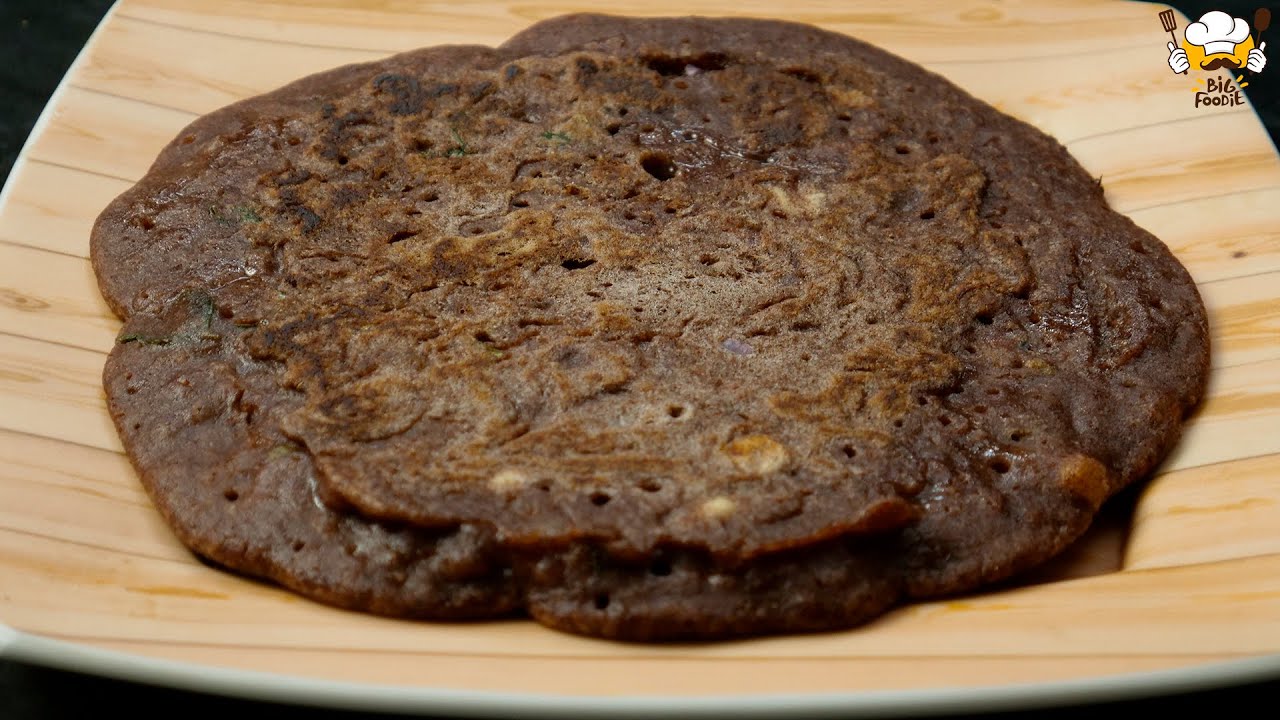 Ragi Uttapam Recipe - Instant Uttapam!! Big Foodie Recipes - YouTube