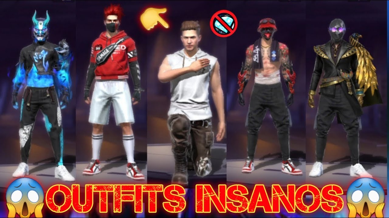 ️outfits insanos free fire para los que no recargan😱 - YouTube