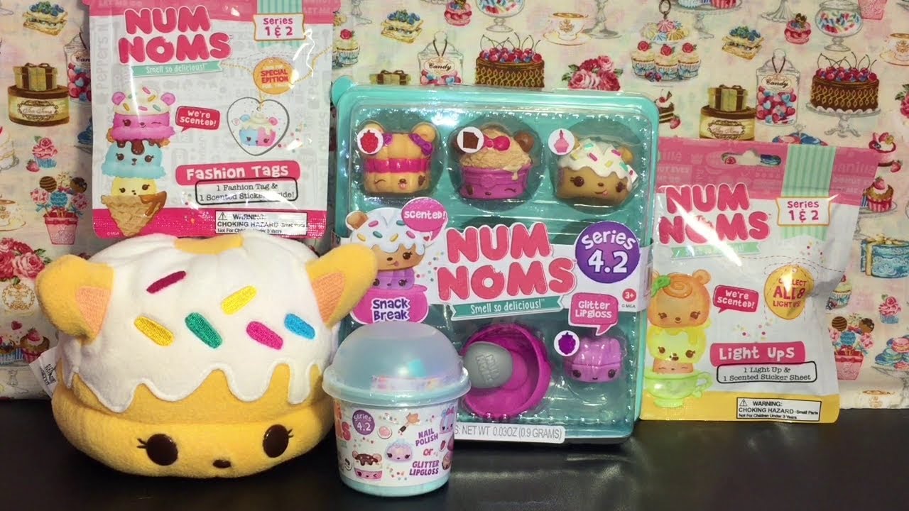 Unboxing Num Noms Snack Break Pack Mini Figure Blind Bags & Review ...
