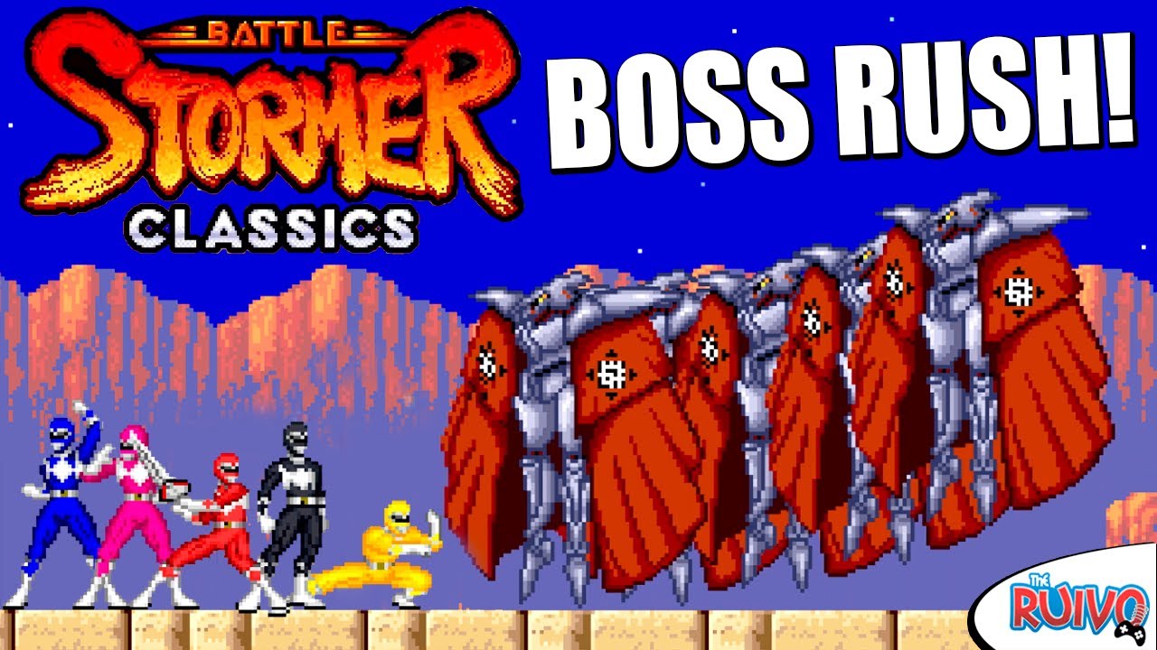 Battle Stormer Classics 2023 - BOSS RUSH com Robocop, Power Rangers ...