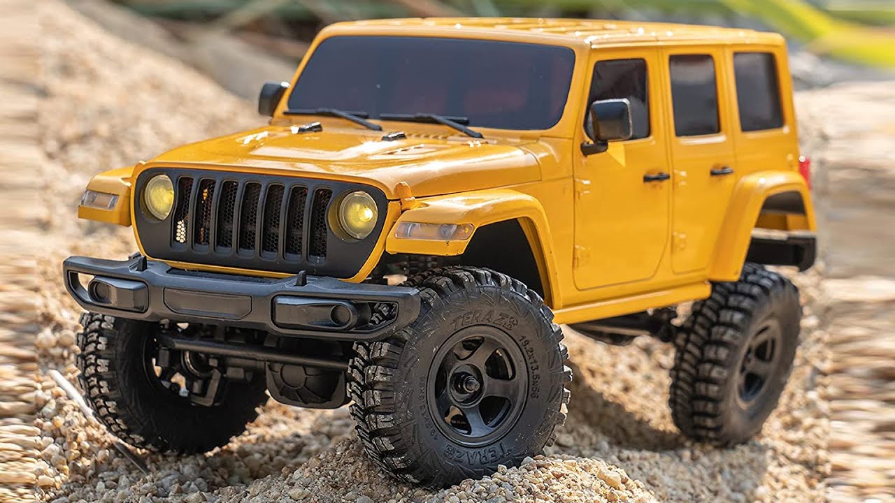 WOWRC 1/18 RC Crawler, Mini RC Rock Crawler for Adults, 2.4GHz 4WD RC ...