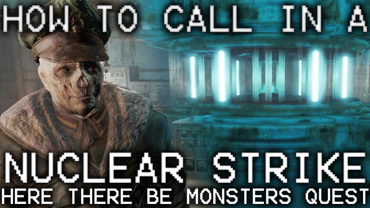 Fallout 4 How to Call in a Nuclear Strike! The Yangtze Submarine! - YouTube