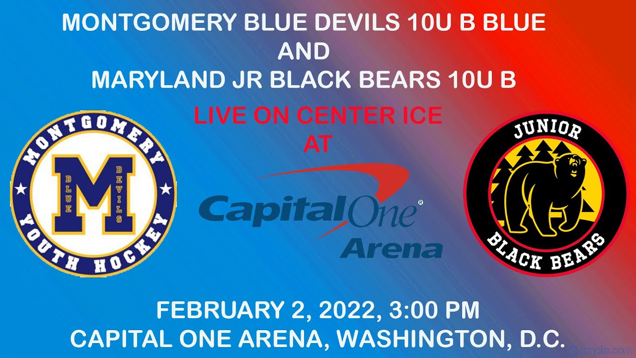Montgomery Blue Devils 10U B Blue and Maryland Jr Black Bears 10U B 2/2 ...