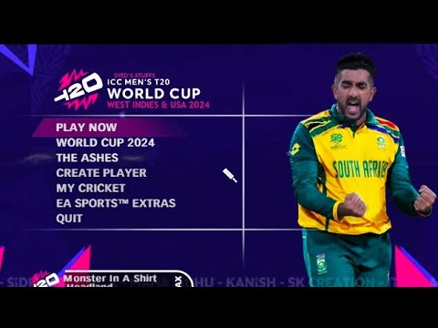 ICC WORLD CUP 2024 patch EA SPORTS 07 || EA CRICKET 2007 || EA SPORTS ...