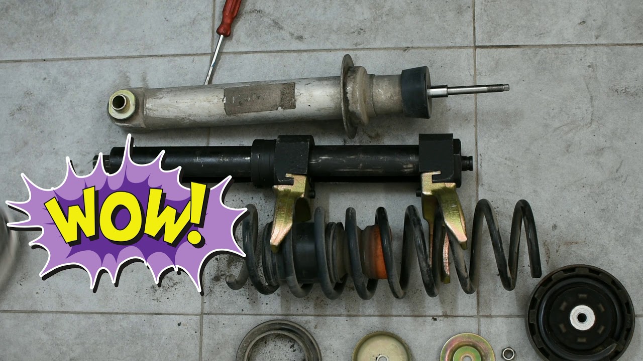 BMW E39 Rear Shock Replacement PART 3 (Left [L] side). - YouTube