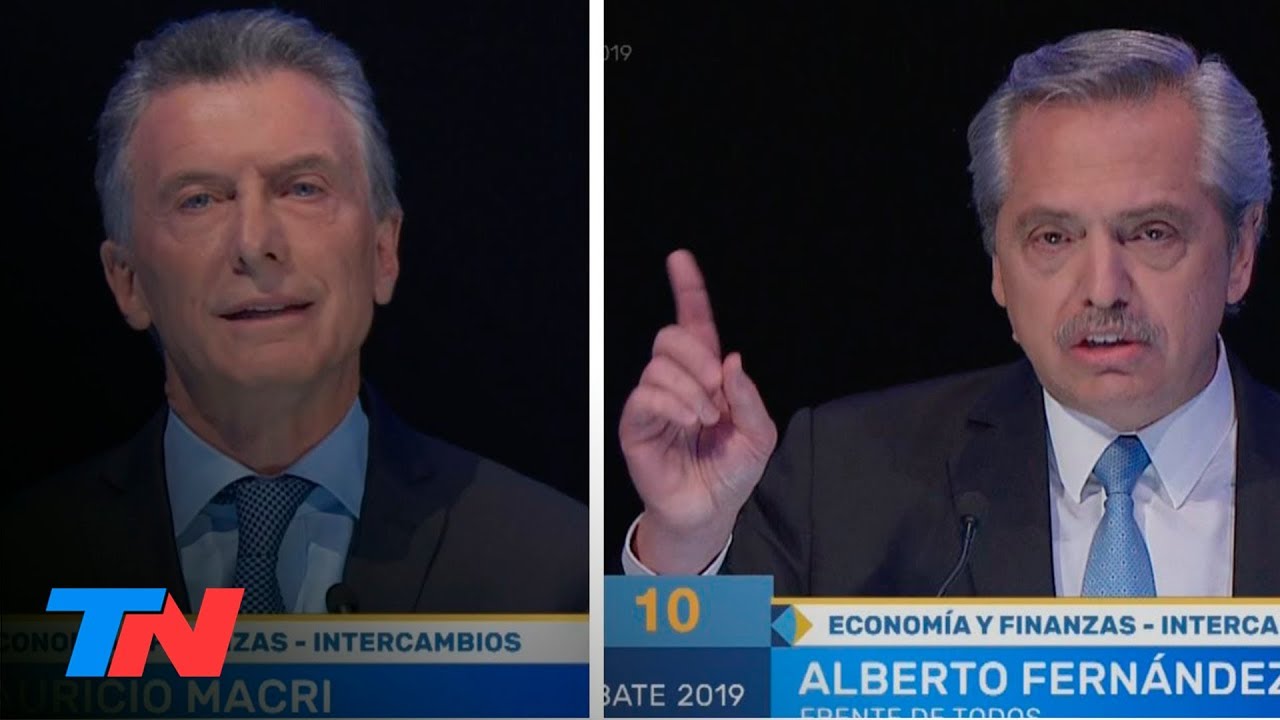La Economía El Cruce Más Tenso Entre Macri Y Alberto Fernández Youtube