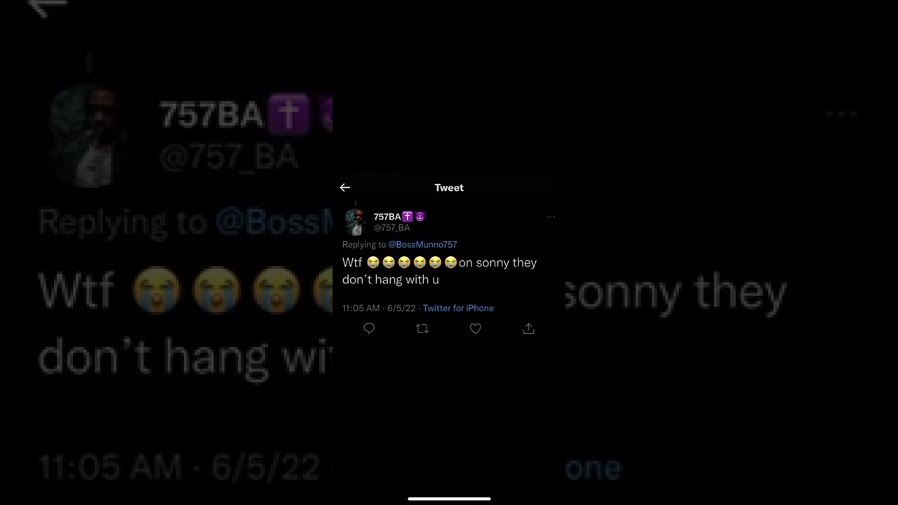 New! 757 BA exposes 757 Munno! MUNNO DELETES TWEETS - YouTube