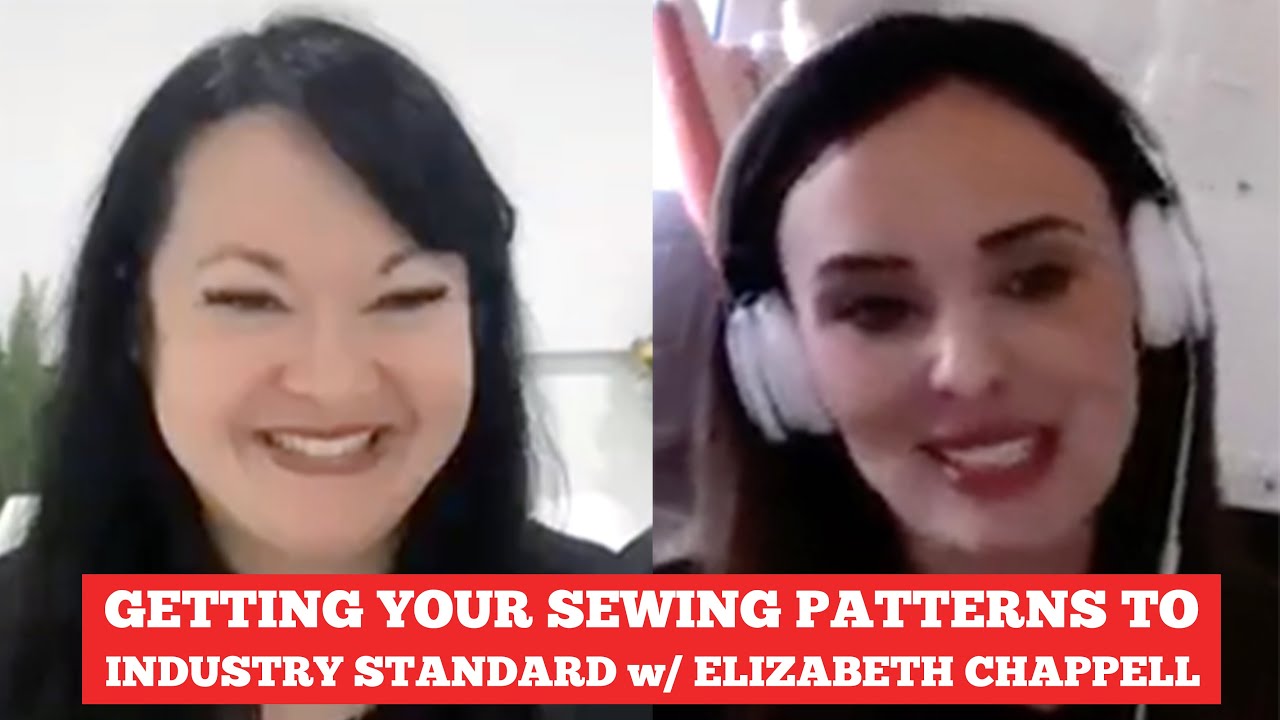 Getting Your Sewing Patterns to Industry Standard with Elizabeth ...
