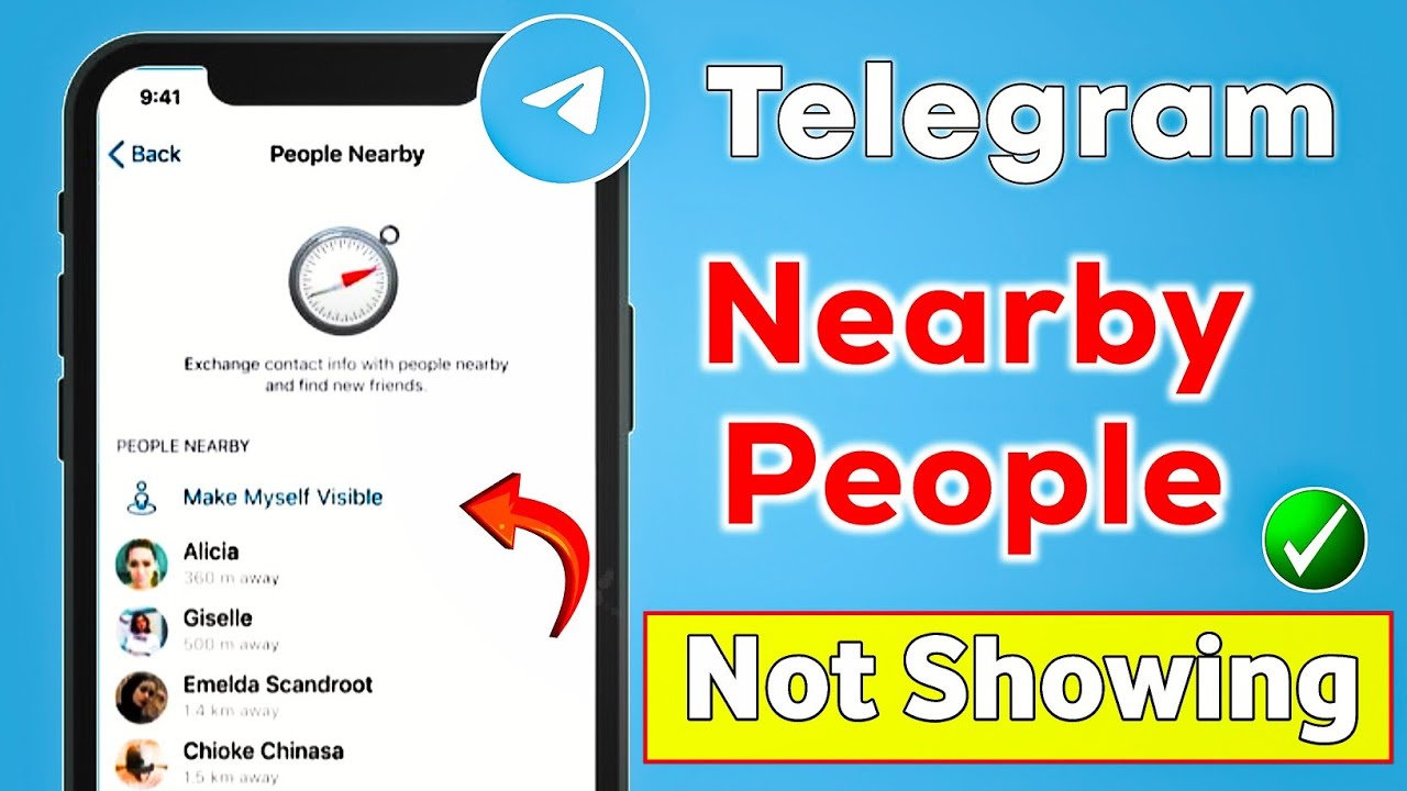 How to Fix Telegram People Nearby Not Showing | Telegram People Nearby ...