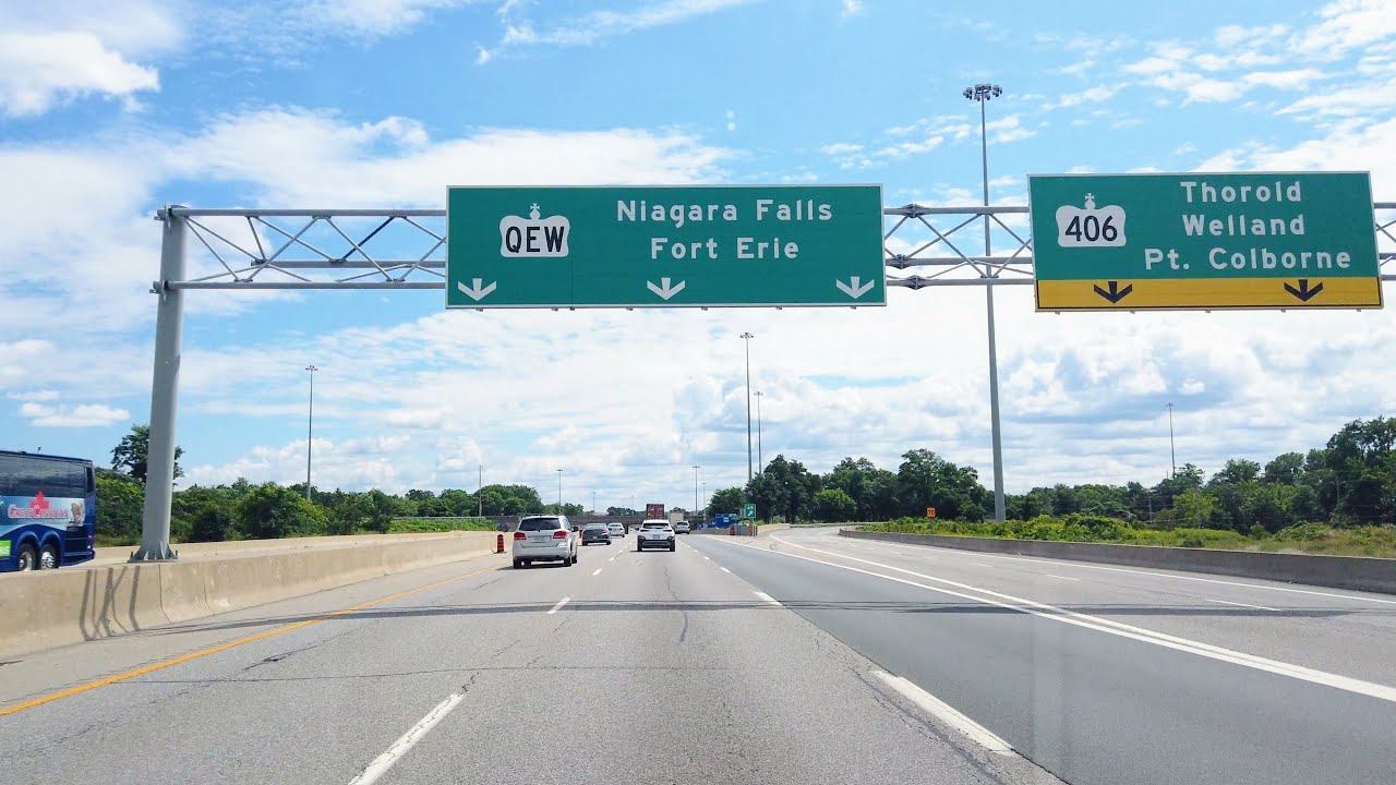 Canada Drive: Queen Elizabeth Way east | Hamilton to Niagara-on-the ...