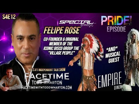S4E12 w/Special & Musical Guest Felipe Rose of The Village People from the Empire Diner in NYC ...