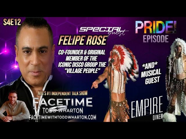 Felipe Rose Of Village People Fame On His Days Of Disco 1,548 Felipe