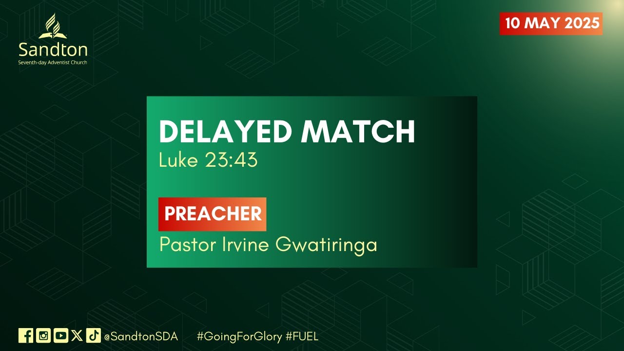 Pastor Irvine Gwatiringa - Delayed Match - YouTube