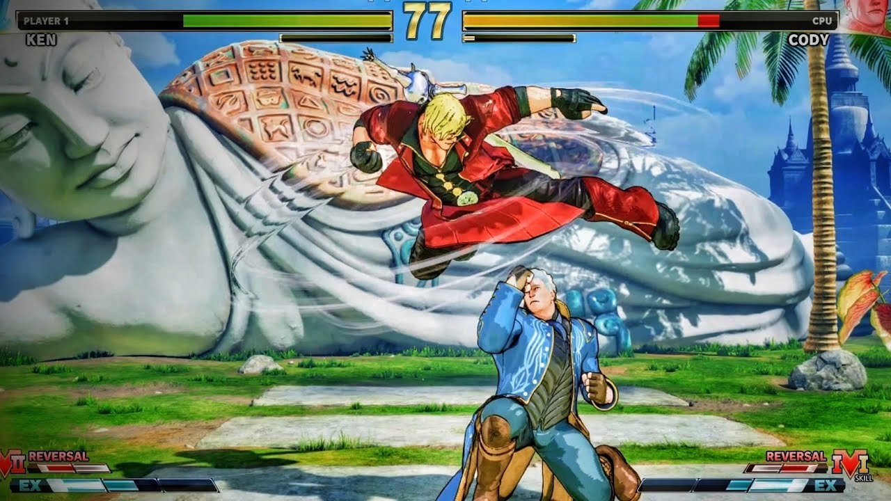 STREET FIGHTER V PS5 Patch Cel Shading Filter (4K HDR) - YouTube