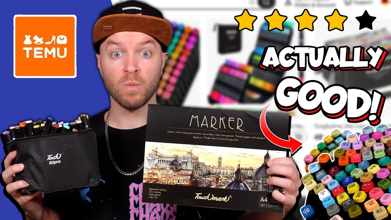I Tested TEMU Art Supplies - Are they WORTH IT..? - YouTube