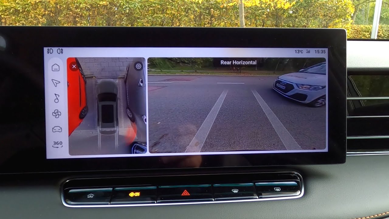 MG HS: Camera 360, Rear Cross Traffic Alert (RCTA), Blind Spot ...