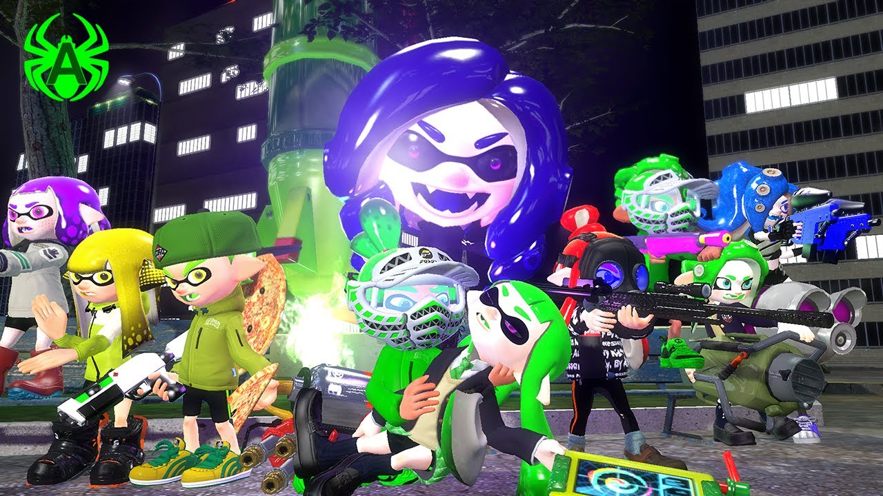 Squid Of The Night (Part 3): Inkura gets bit... - YouTube